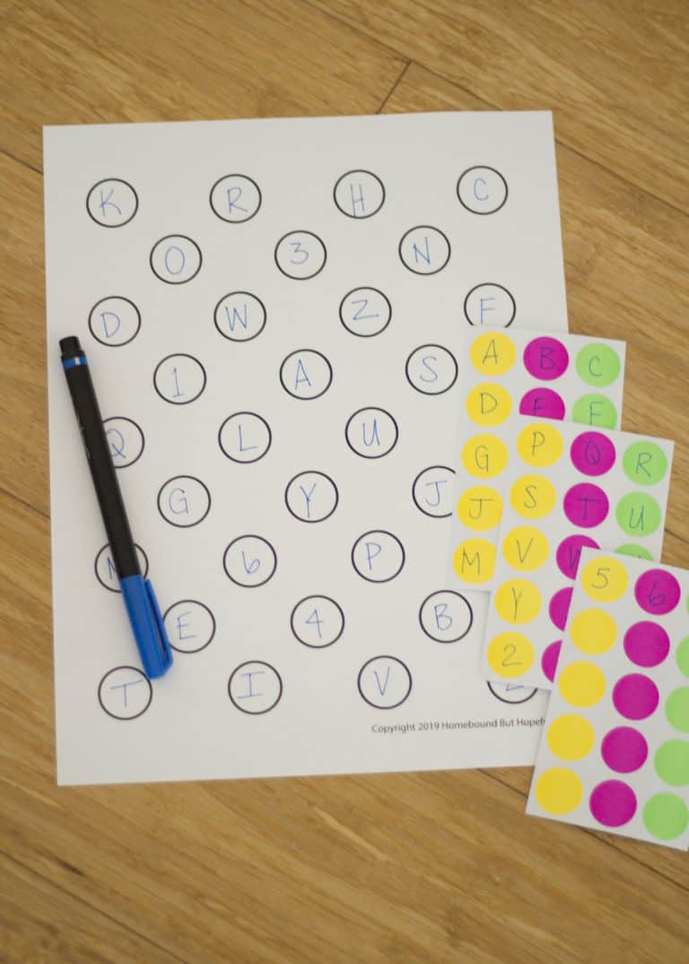 Quick and Low Prep Early Learning With A Simple Free Printable ...